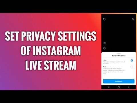 How To Set Privacy Settings Of Instagram Live Stream