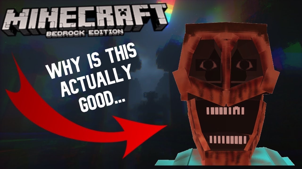These are the best Minecraft Bedrock Horror Mods… WHY ARE THEY ACTUALLY GOOD