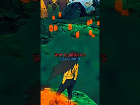 Who is Jiraiya's best student? ๐๏ธโค๏ธ๐ฉน#youtubeshorts #ytshorts #anime #foryou #fyp #amv