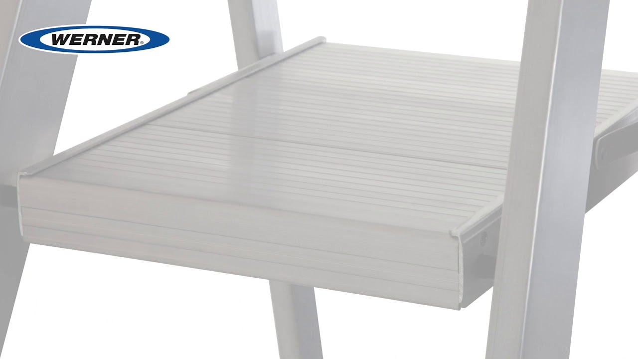 Werner MasterTrade Platform Step Ladders | Screwfix