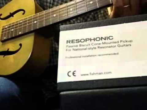 Fishman Pickup For Resonator Guitars iMuso