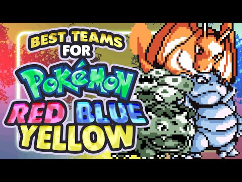 Best Teams for Kanto (Pokemon Red Blue, and Yellow)