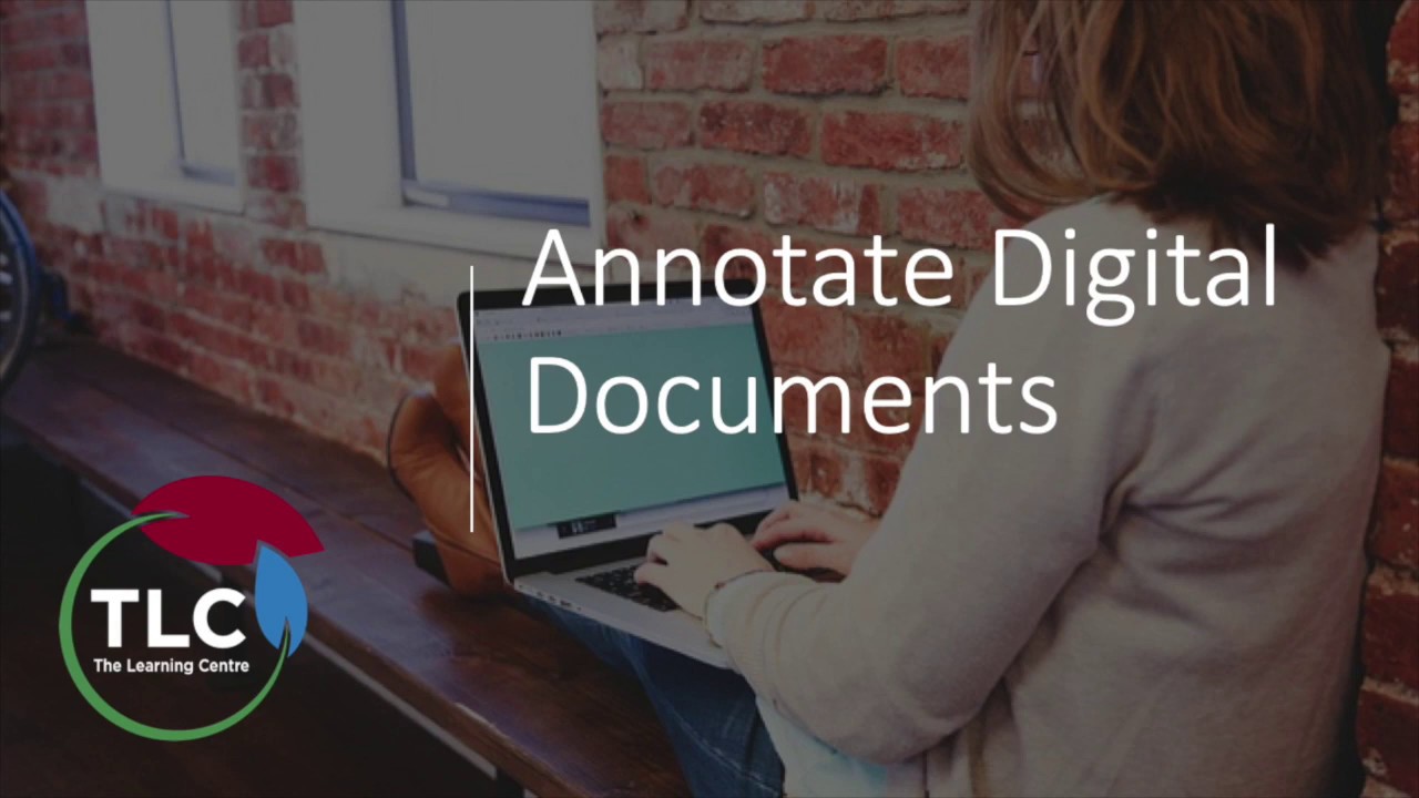 Annotate Digital Documents