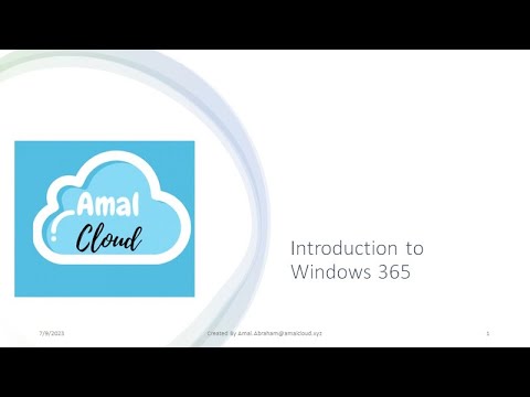 Introduction to Windows 365 – VDI Tech Blogs