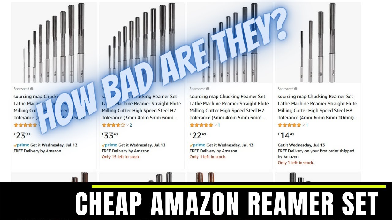 I bought some cheap reamers