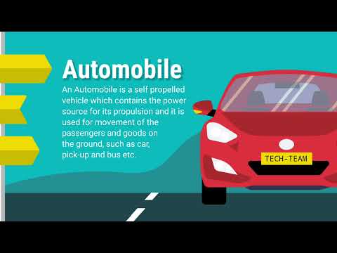 What is automobile || Definition of automobile || Automobile definition