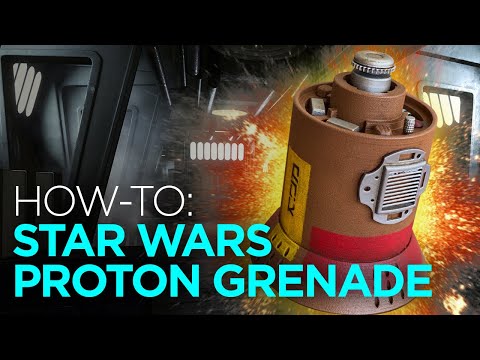 ⭐ Star Wars Proton Grenade / Bunker Bomb・ STL File for ・Cults
