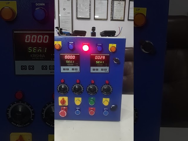 Paper Plate Machine Control Panel - Paper Plate Making Hyderolic ...