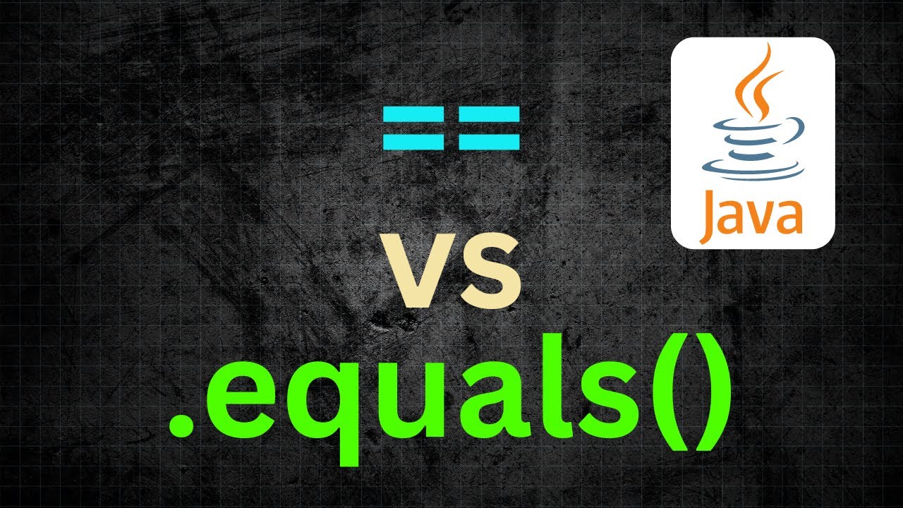 How does the == operator differ from the .equals() method?