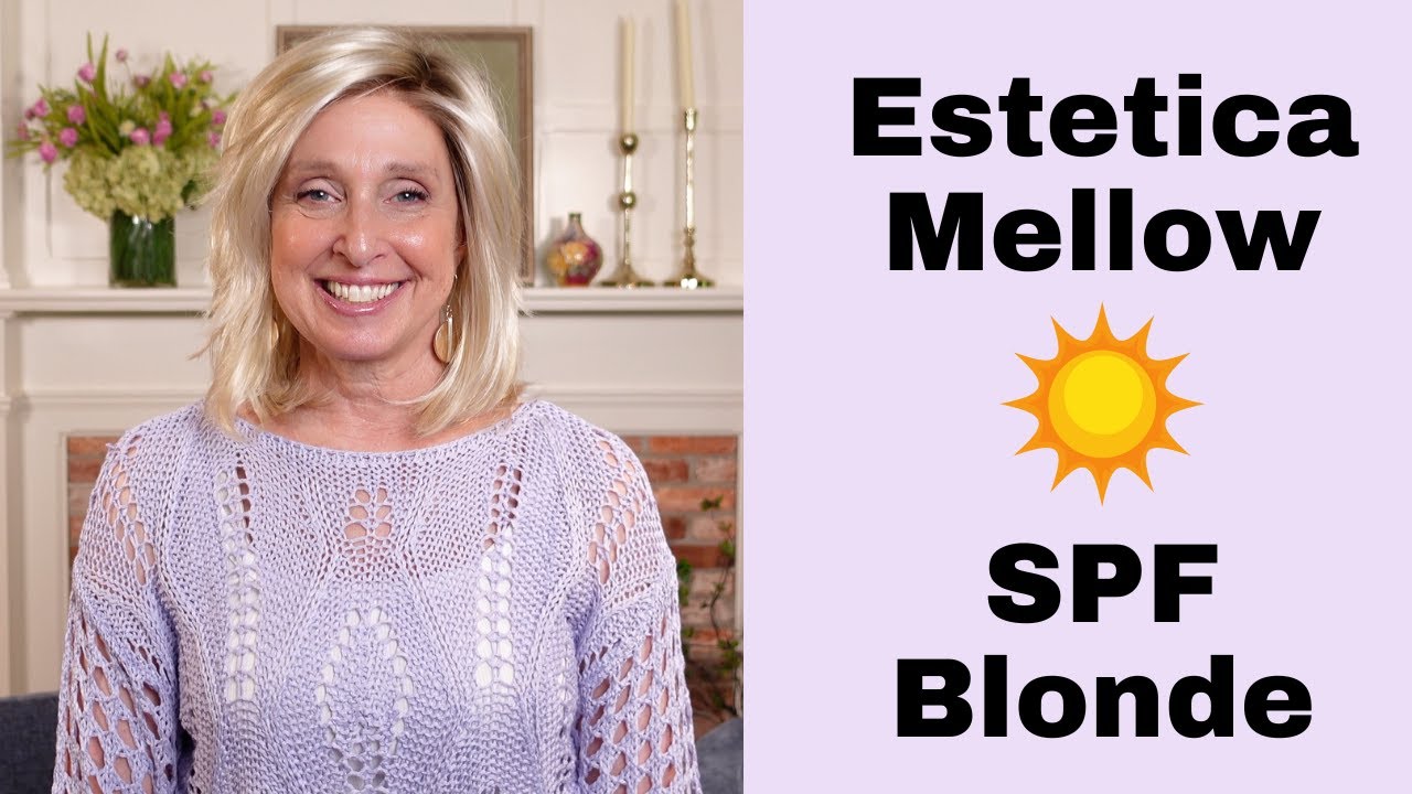 This Wig Color Made Me Look TAN?! | Estetica Mellow in SPF Blonde