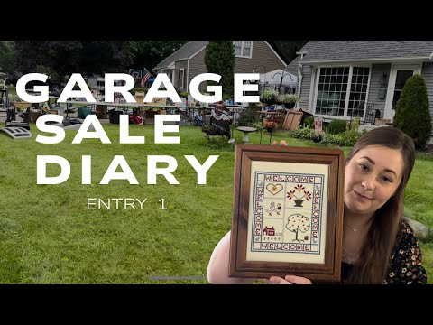 GARAGE SALE DIARY | Entry 1