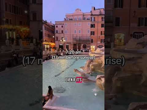 Rome: Trevi Fountain - when to visit & why