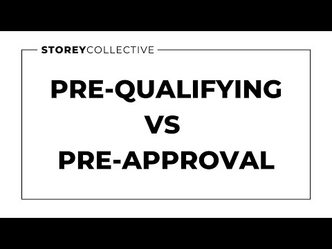 Real Estate 101: Pre-qualifying Versus Being Pre-approved