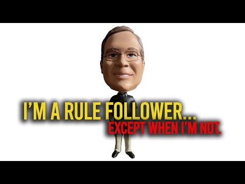 I’m A Rule Follower Except When I’m Not - A Klugie-wisdom