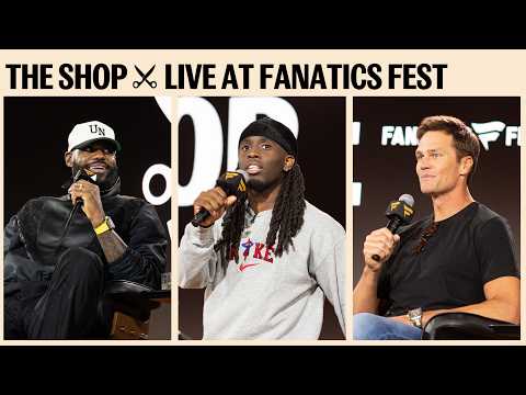 Kai Cenat, Tom Brady and Victor "Wemby" Wembanyama Talk LeBron James Retiring at Fanatics Fest