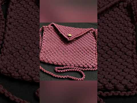 DIY bag \purse #diy #macrame #art #bag #craft #shorts