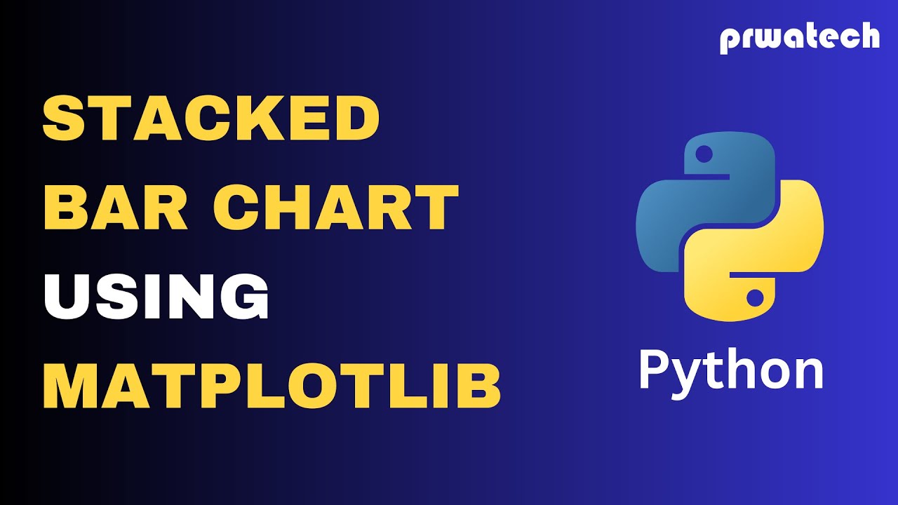 Python Stacked Bar Chart Tutorial | Data Visualization with Matplotlib | Python | Prwatech