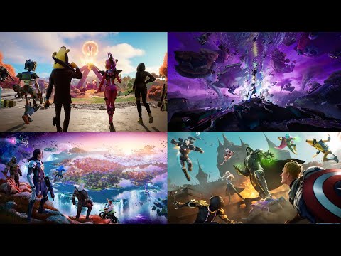 All Fortnite Story/Event/Cinematic Trailer! (Chapter 1 Season 4 - Chapter 5 Season 4)