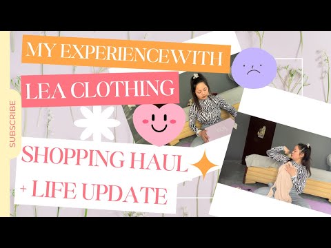 My experience with Lea clothing | SHOPPING HAUL! 🤑 | Home decor, Fashion and Life update..