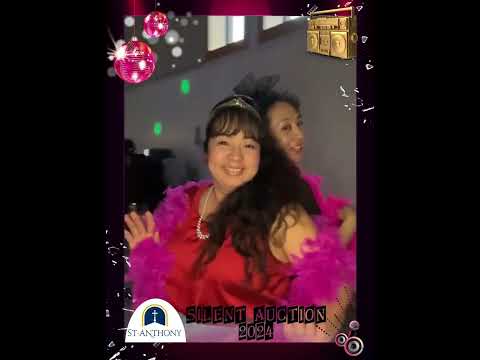 Silent Auction 2024 – Saint Anthony Church – Des Moines, IA 360 Video Booth Royalty Events 12
