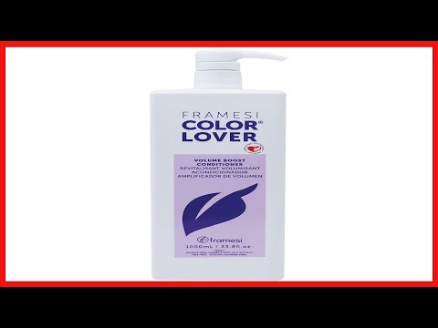 Great product - Framesi Color Lover Volume Boost Shampoo, 33.8 fl oz, Sulfate Free Shampoo with Qui