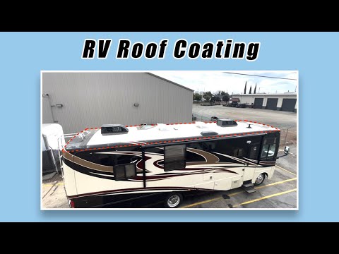 Applying a roof coating to your RV: How to do it and why you should ...