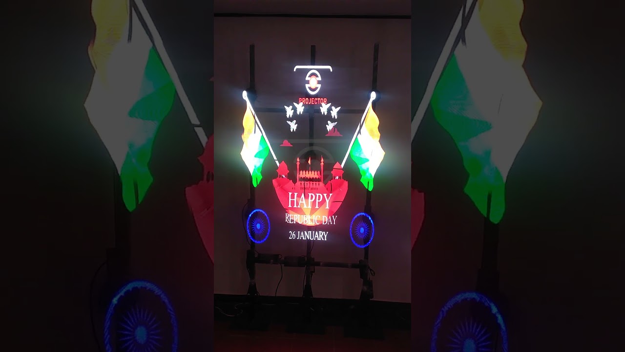 Saluting the colors of our flag with every holographic swirl