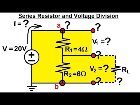 Electrical Engineering: Basic Laws (13 of 31) Series Resistors and Voltage Division