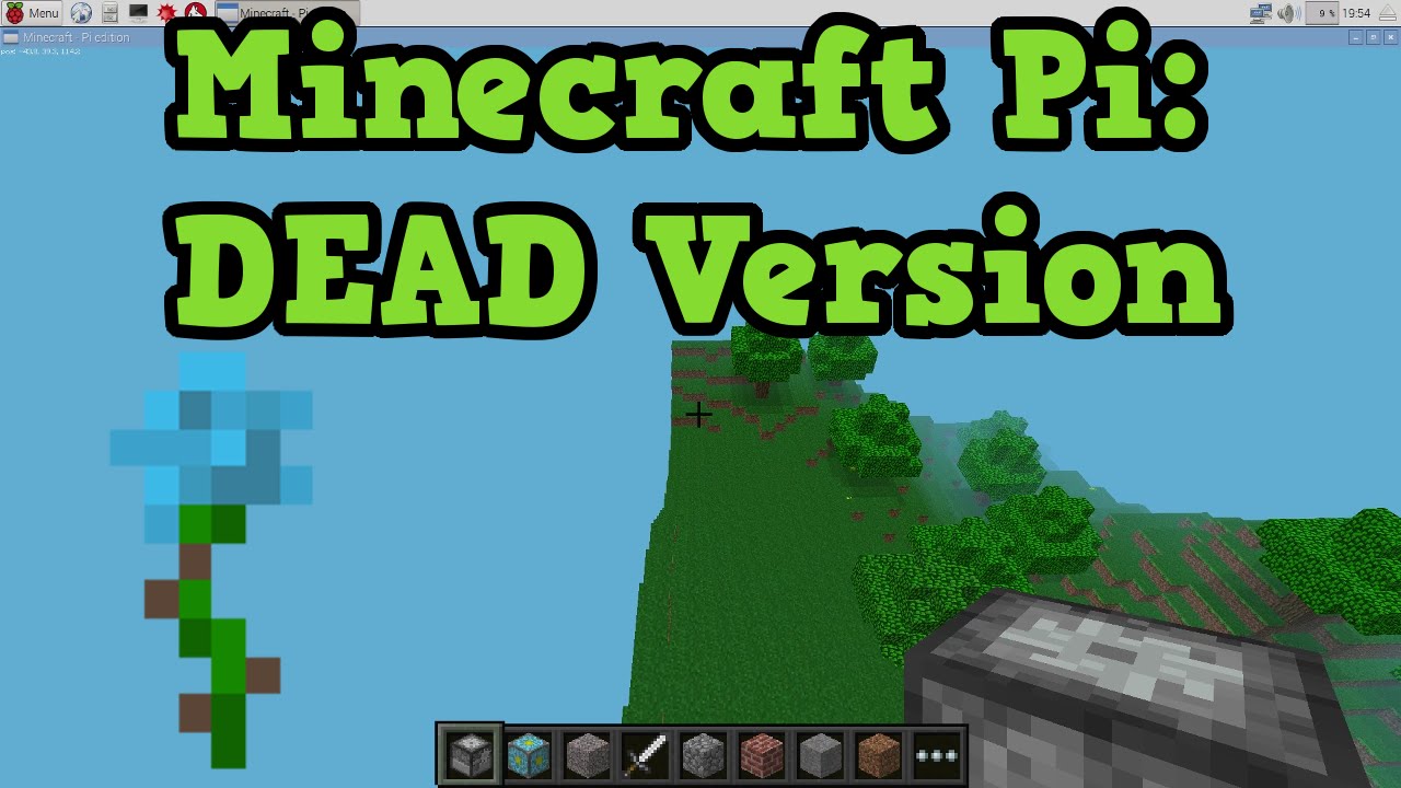 ABANDONED Version of Minecraft - Pi Edition W/ Gameplay!