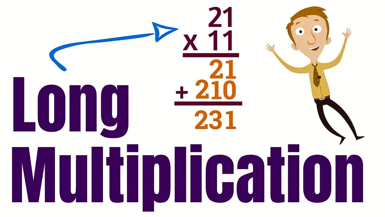 Long Multiplication for Kids | Step-by-Step Math Lesson