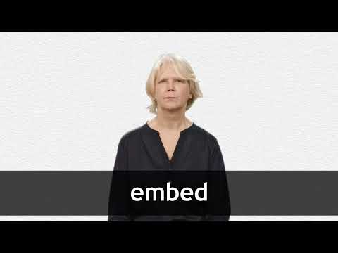 EMBED definition and meaning | Collins English Dictionary