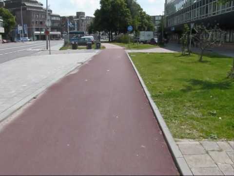 Bike Ride 1 into the city of Utrecht (Netherlands)