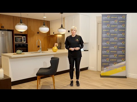 Active Ageing Strength & Balance Exercises - Calf Raise & Toe Lift