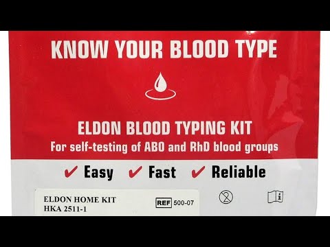 Find Out Your Blood Type at Home