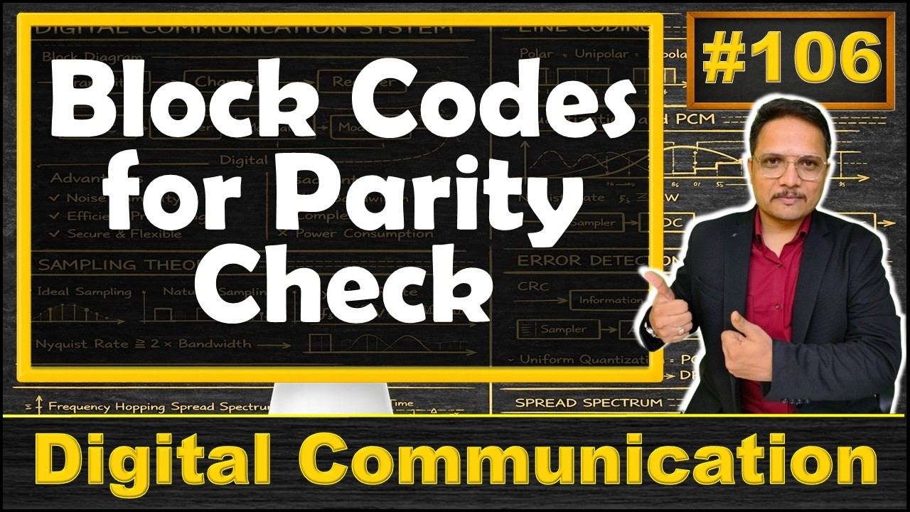 Block Codes for Parity Check Explained | Basics, Encoding, Decoding, and Examples