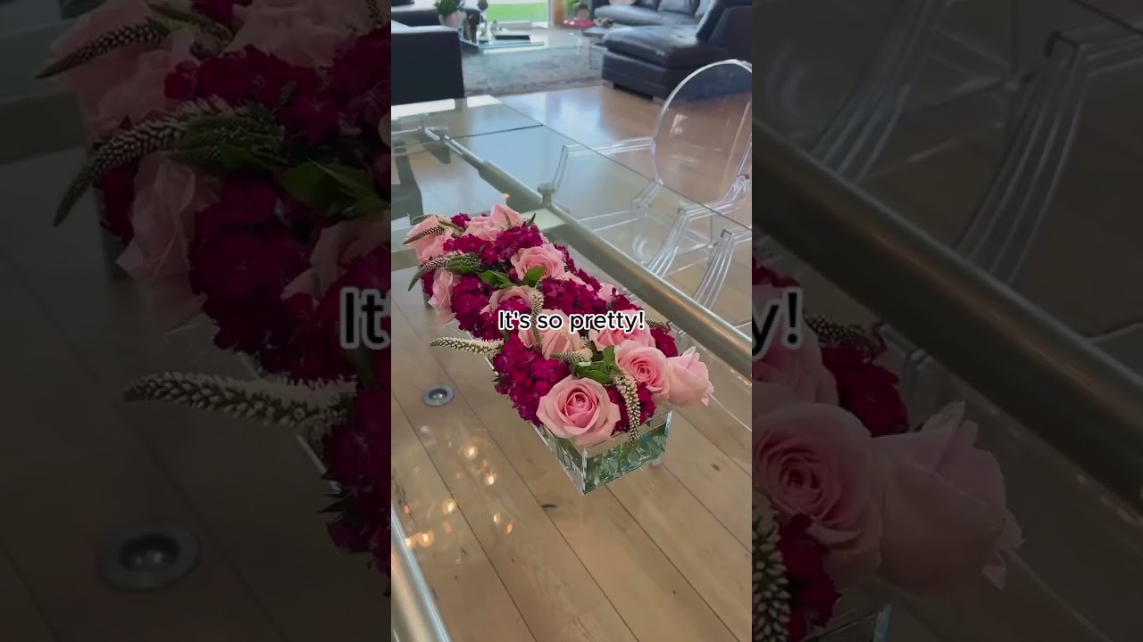 Just bought two of these rectangle vases and they’ve elevated my flower game.Link in the description