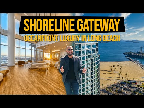 INSIDE the most Luxurious Penthouses in Long Beach: Shoreline Gateway