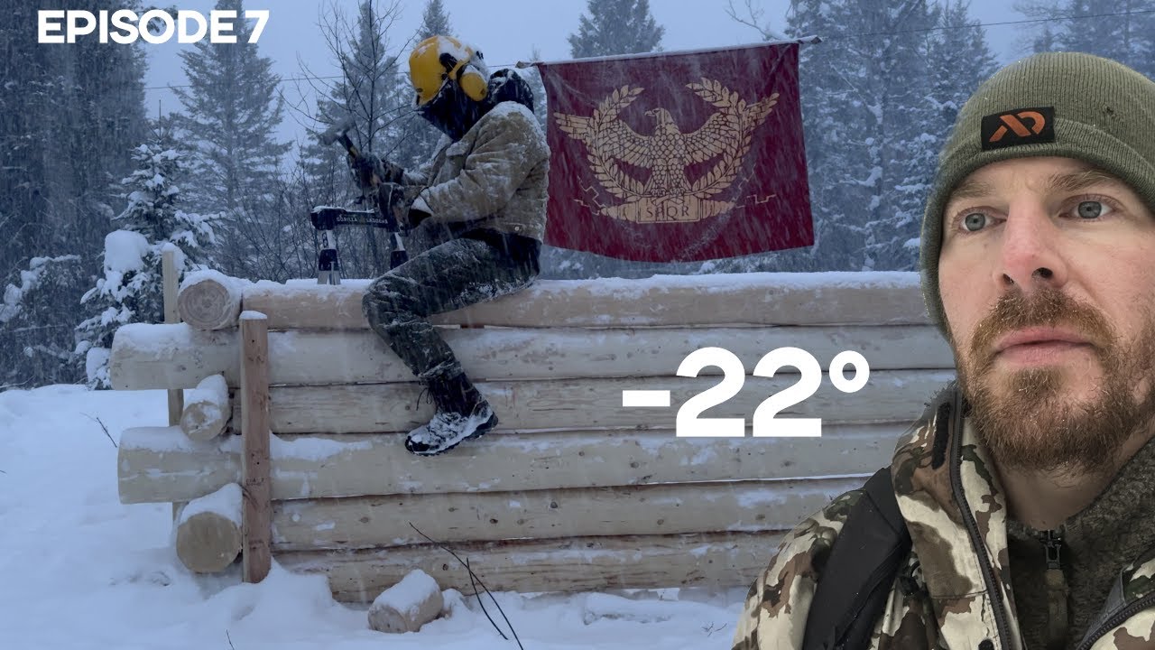 Log Walls FAIL, Emergency Rebuild |EP7| Log Cabin Build on Off-Grid Homestead