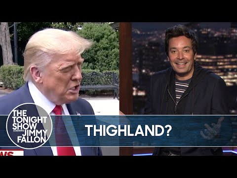 Trump Mispronounces Thailand, Backs NRA | The Tonight Show