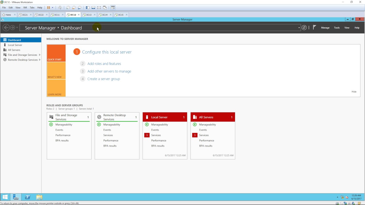 Installing Terminal server running Windows Server 2012 R2