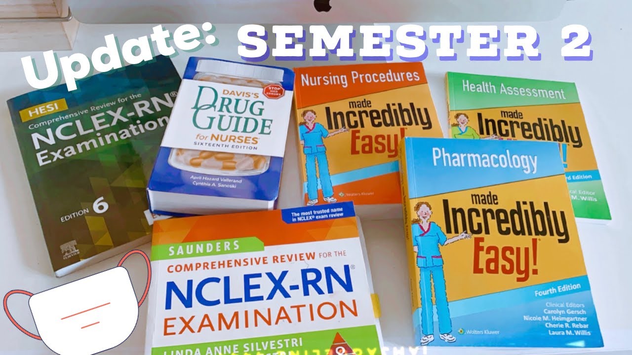 SEMESTER 2 UPDATE | MUST HAVE NURSING BOOKS 📚