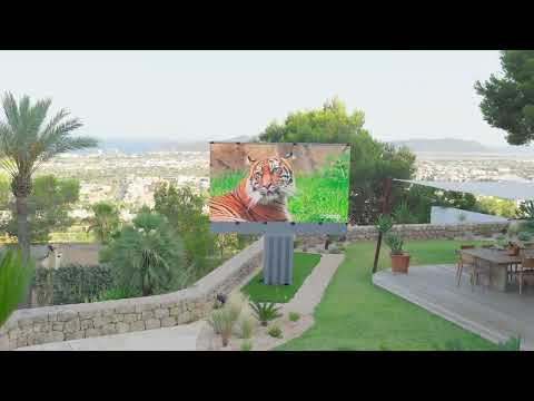 World’s largest outdoor unfolding micro-LED TV: CSEED