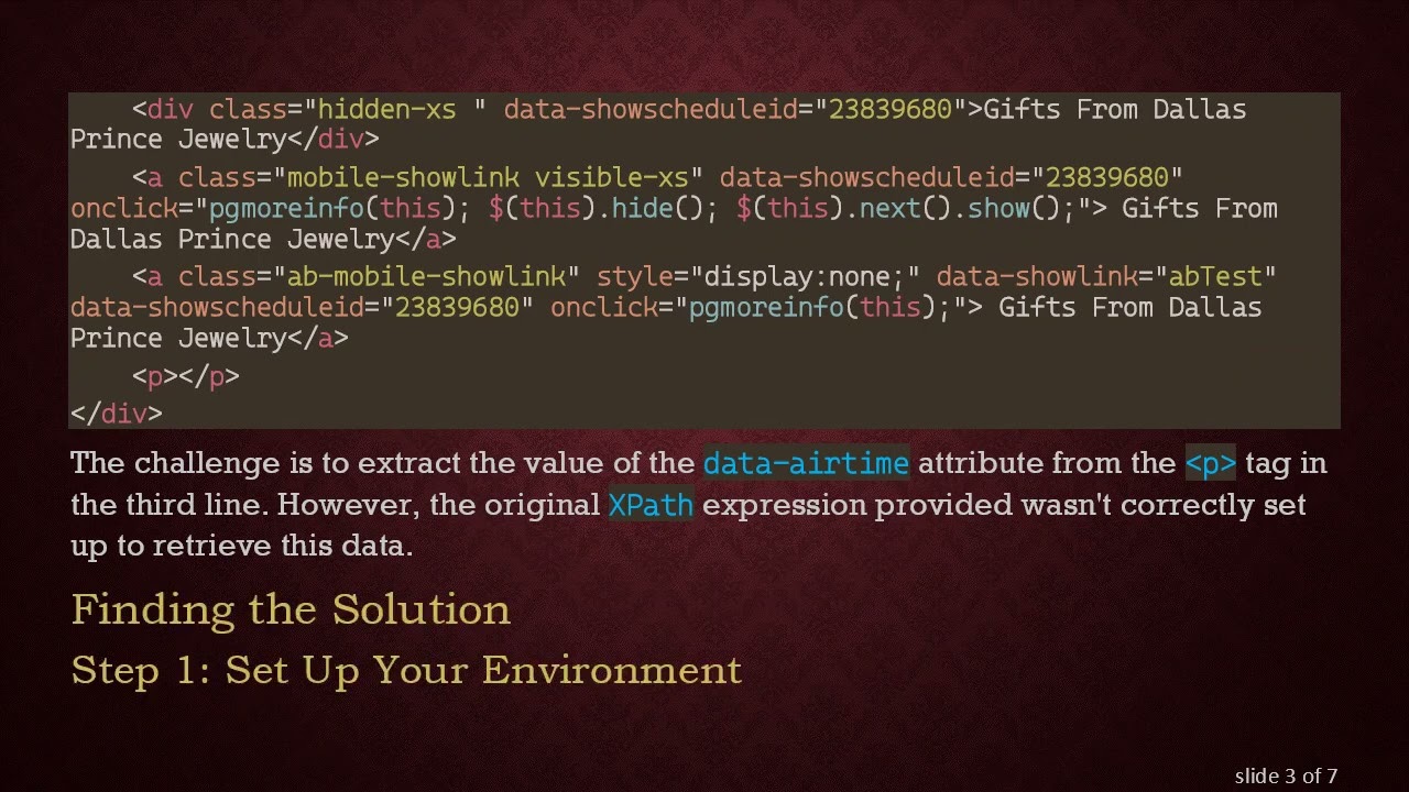 Unlocking XPath in Python Selenium to Scrape Dynamic Data