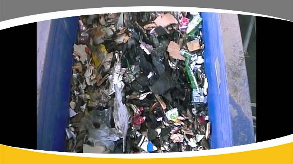 Pre-shredder / MSW shredder for solid waste, household waste and bulky waste.