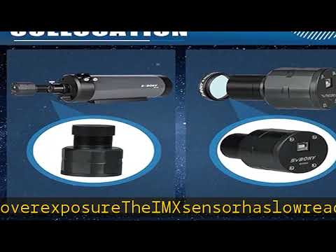 SVBONY SV305C Planetary Camera, IMX662 Color Telescope Camera, 1.25 inches Electronic Eyepiece with