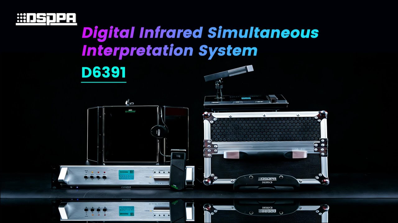 DSPPA | D6391 Digital Infrared Simultaneous Interpretation System
