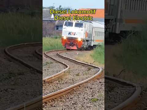 Cara Kerja Diesel Pada Lokomotif Diesel Electric. #lokomotif
