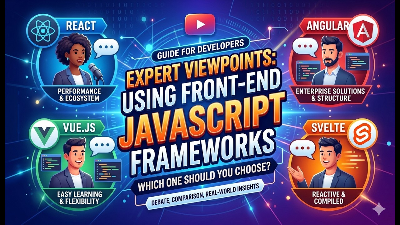 Expert Viewpoints: Using Front-end JavaScript Frameworks