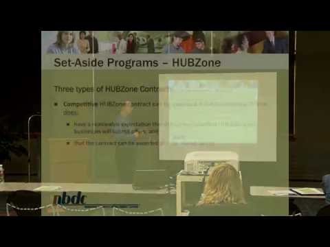HUBZone Set-Aside Program and Certification