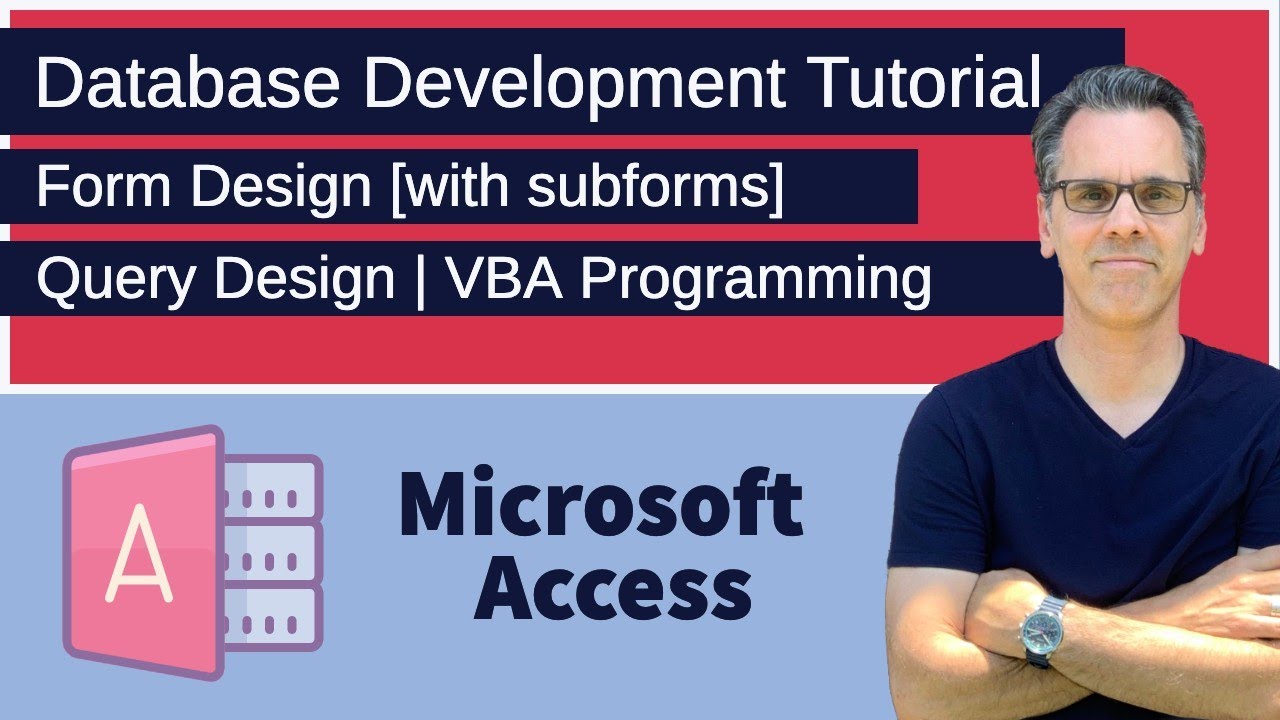 Access database form design tutorial (2/7)